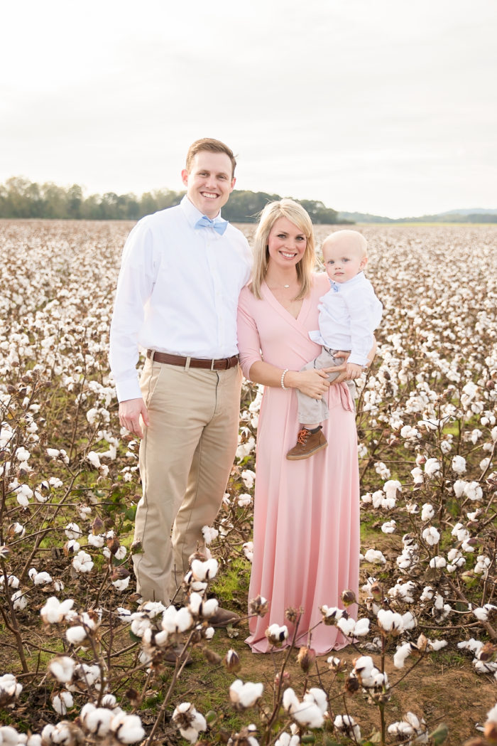 Cotton Field Family Photos - Home and Hallow