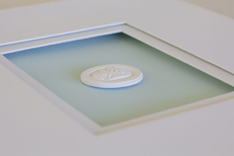 How to Make DIY Framed Intaglios - Home and Hallow