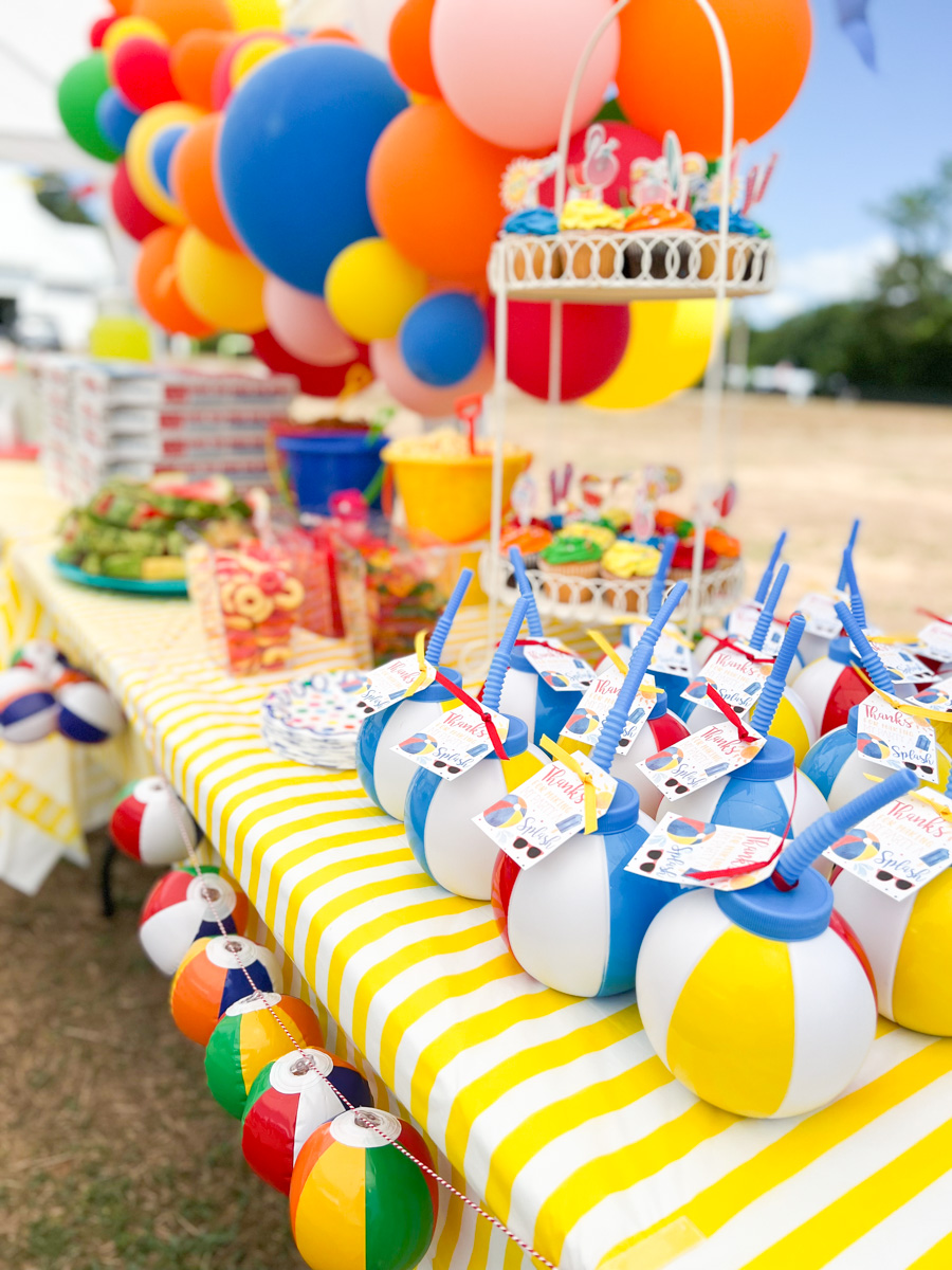 Summer Waterslide Birthday Party - Home and Hallow